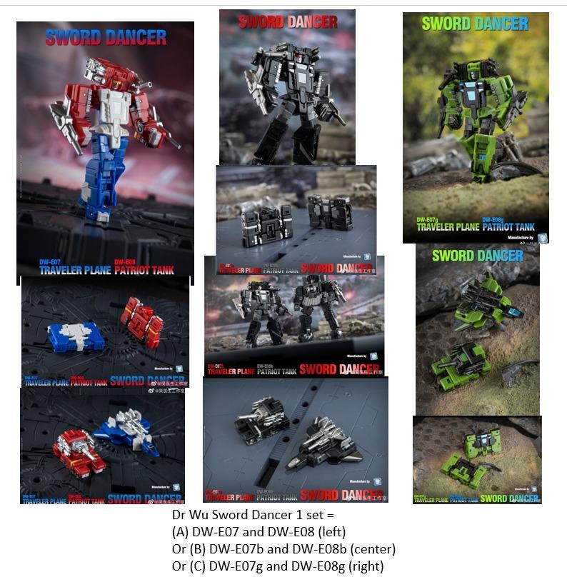 Preorder Dr Wu DW E07 + E08 or E07b + E08b (black) or E07g + E08g ...