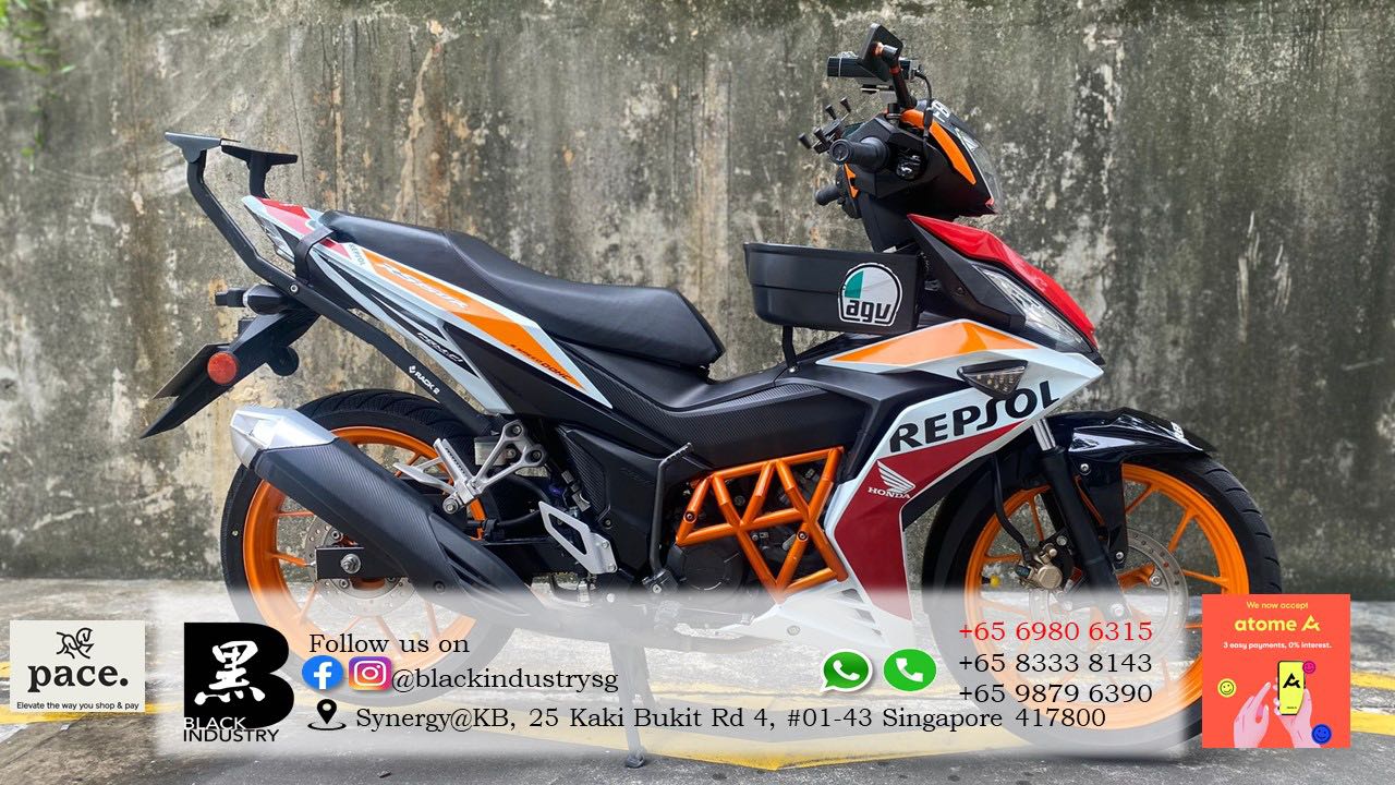 Preowned Honda RS150, Motorcycles, Motorcycles for Sale, Class 2B on Carousell