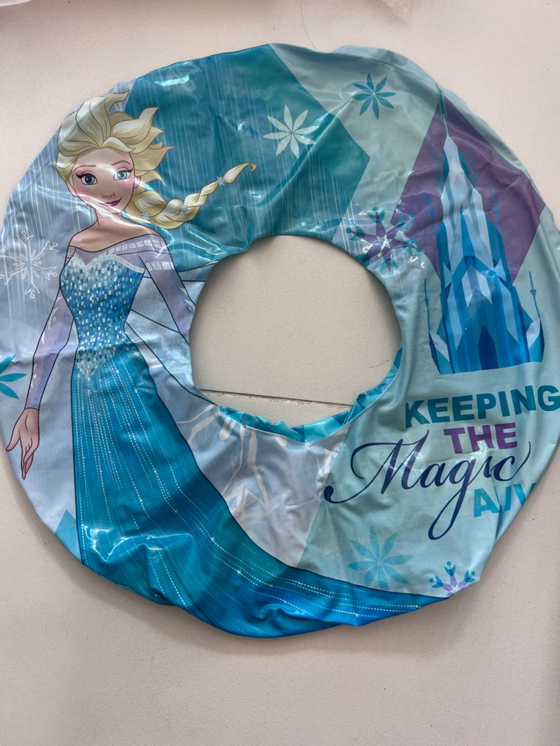 Princess Frozen Elsa inflatable swim ring, Sports Equipment, Sports ...