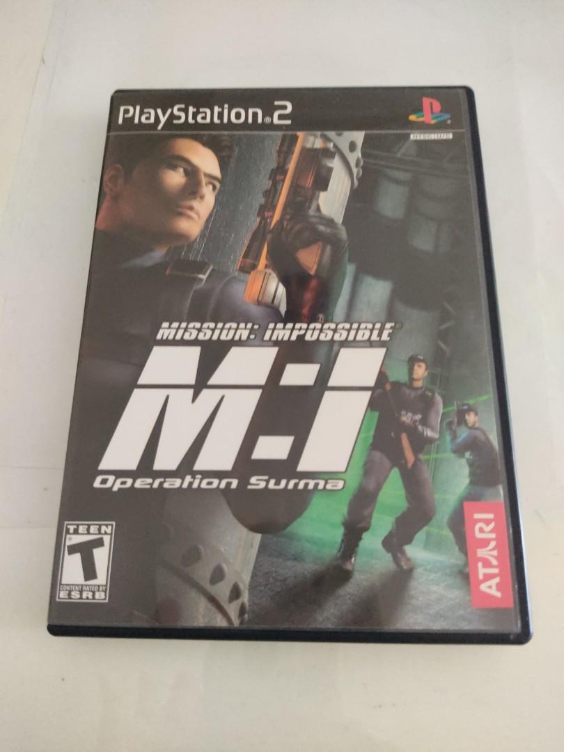 PS2 mission impossible operation surma, Video Gaming, Video Games ...