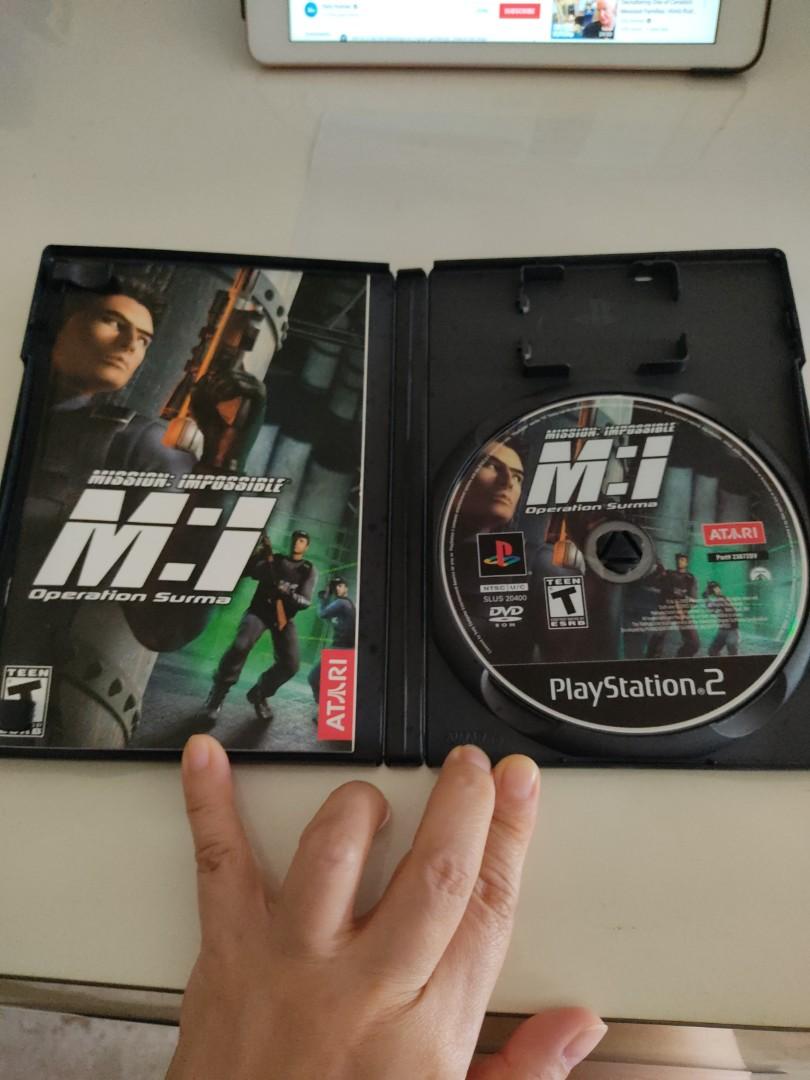 PS2 mission impossible operation surma, Video Gaming, Video Games ...