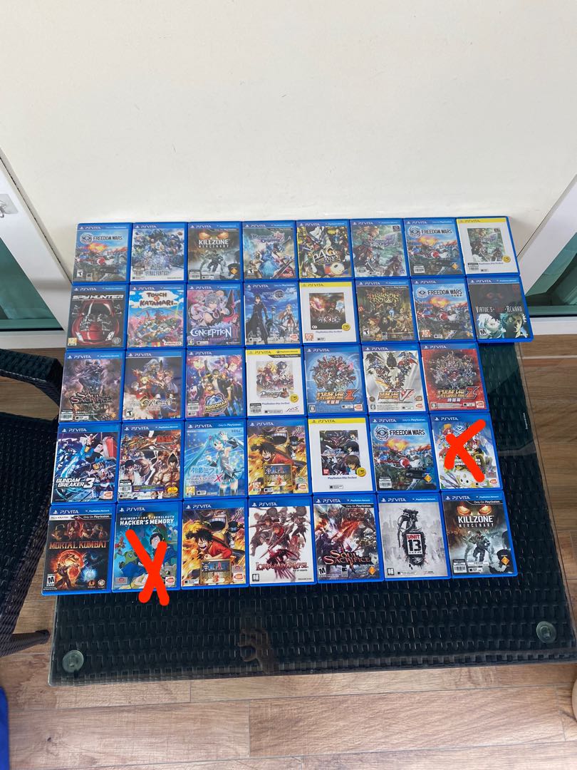 PS Vita Game Collection + Boxed, Video Gaming, Video Games, PlayStation ...