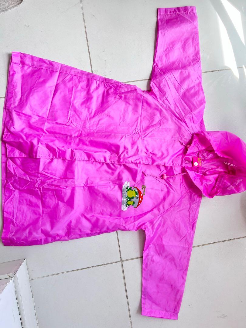 rain coat pink Peppa pig, Babies & Kids, Going Out, Other Babies Going Out Needs on Carousell