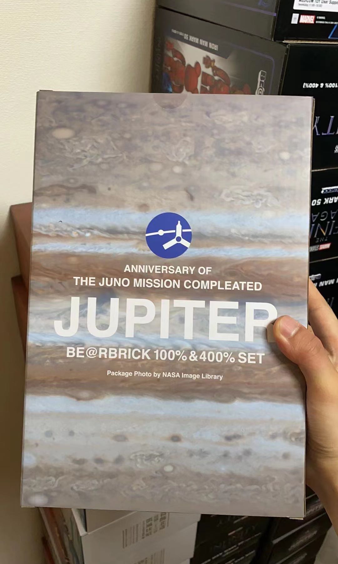 [Ready Stock]Bearbrick Jupiter 100% + 400% Set, Hobbies & Toys, Toys ...