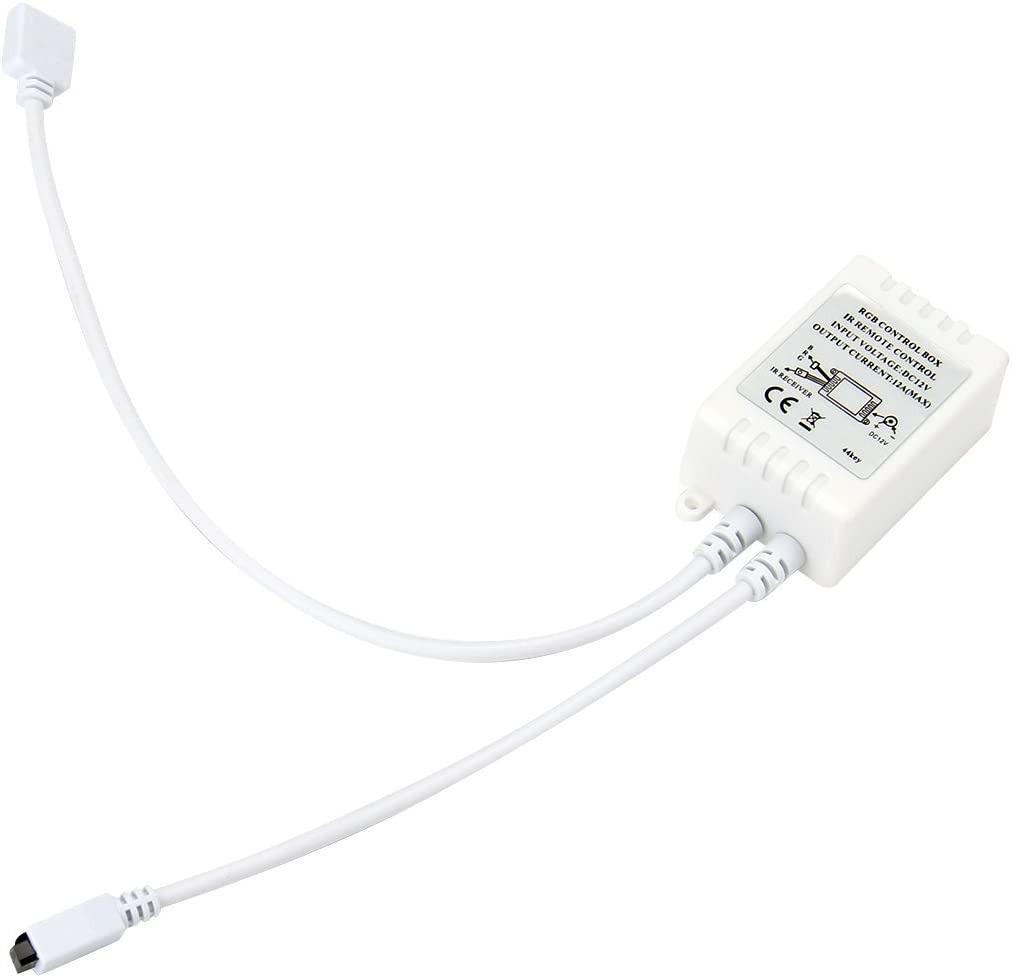 "RGB Controller SUPERNIGHT 12V IR Remote Controller + RGB Control Box ...
