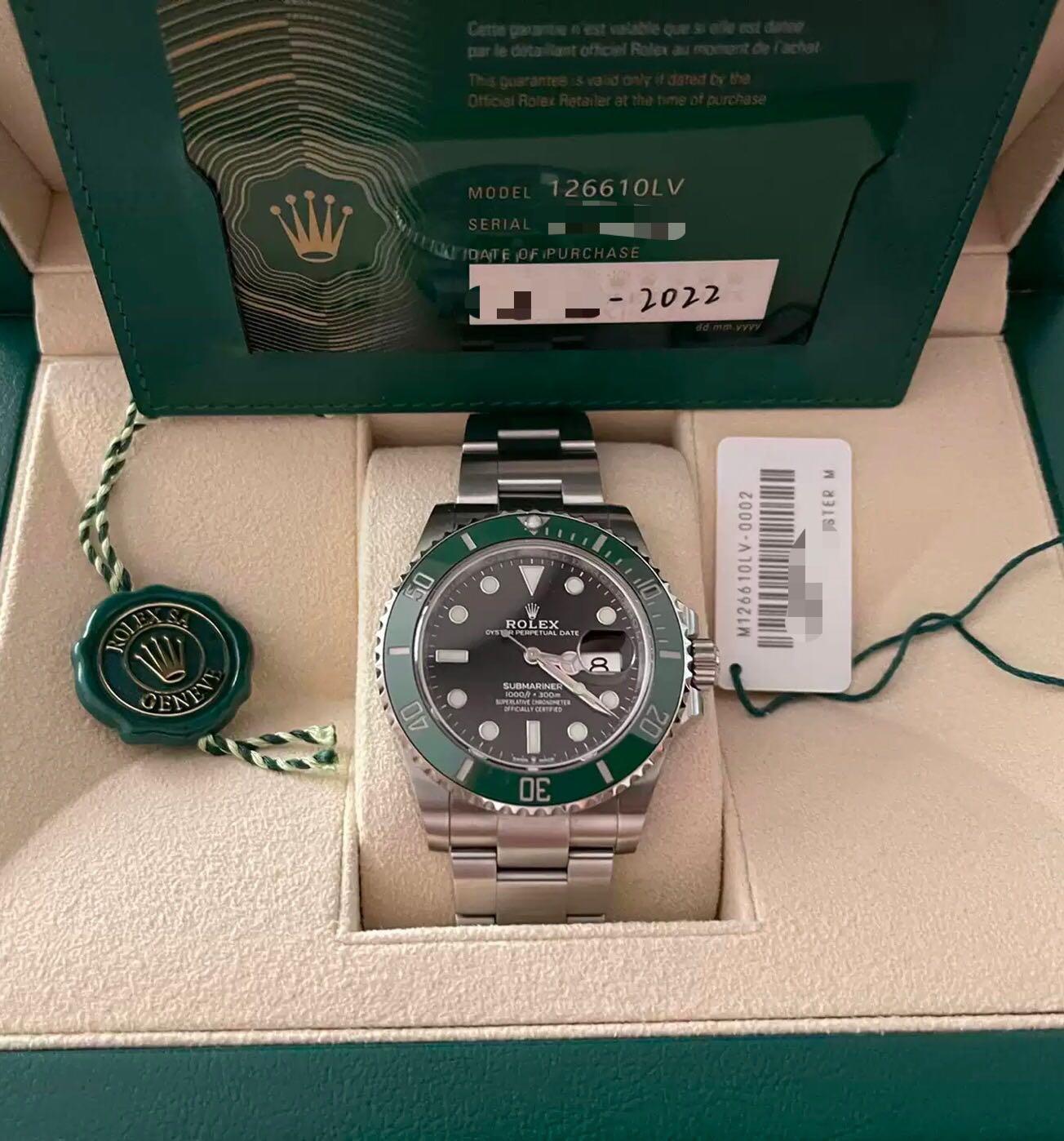 Rolex Submariner Starbucks 126610LV, Luxury, Watches on Carousell