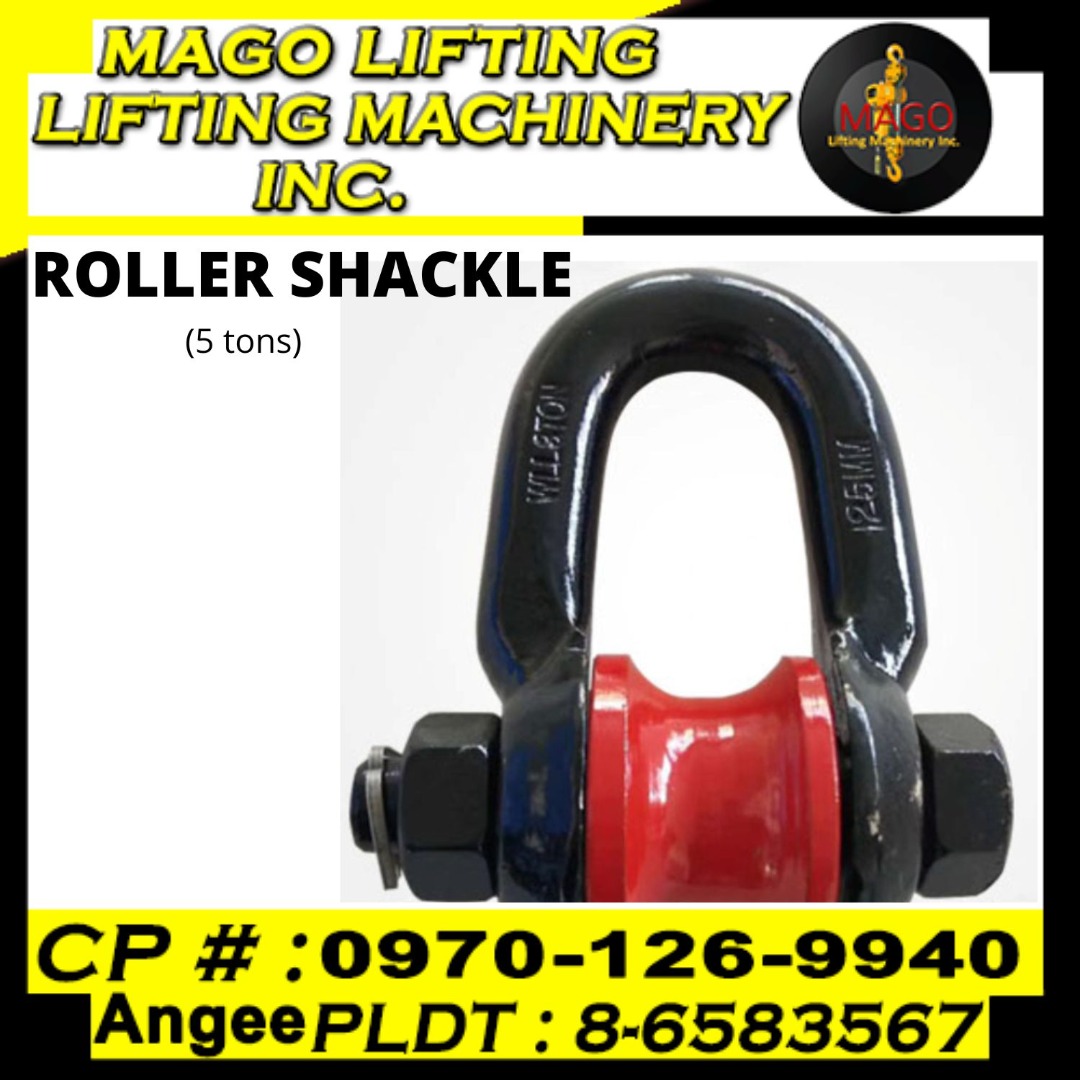 Roller Shackle (5 tons), Commercial & Industrial, Construction Tools ...