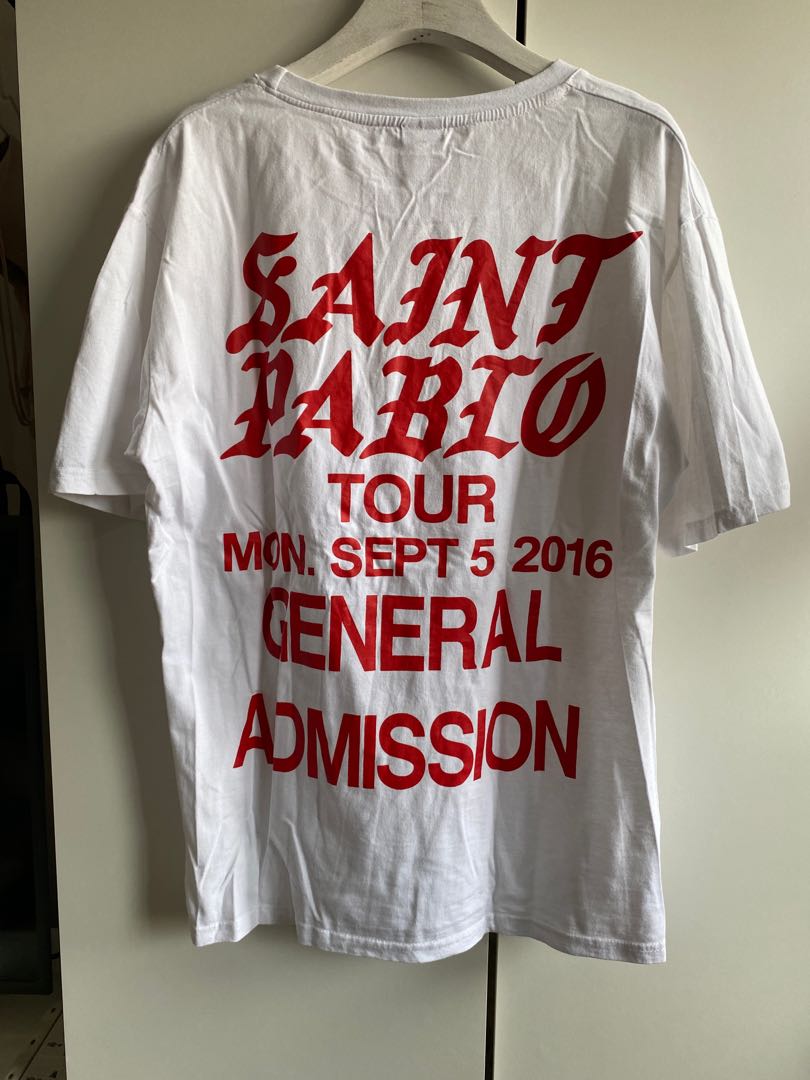 SAINT PABLO TOUR T-shirt, Men's Fashion, Tops & Sets, Tshirts & Polo ...
