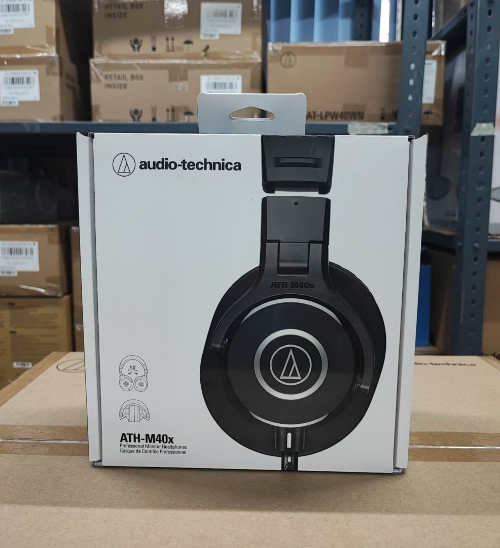 SALE! Audio Technica M40X Headphones (new packaging), Audio, Headphones ...