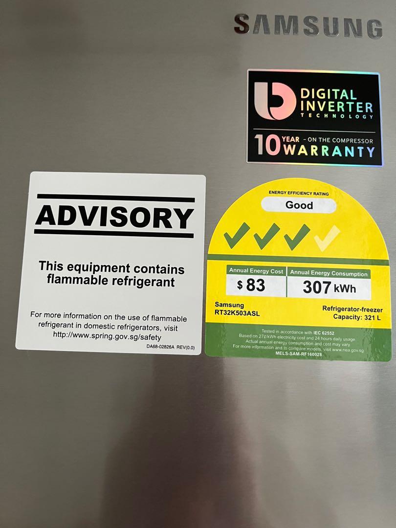 Samsung Fridge (Digital inverter tech), TV & Home Appliances, Kitchen ...