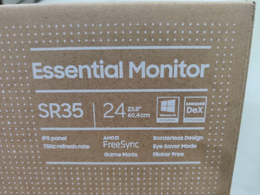 Samsung s35 24 inch monitor, Computers & Tech, Parts & Accessories, Monitor Screens on Carousell