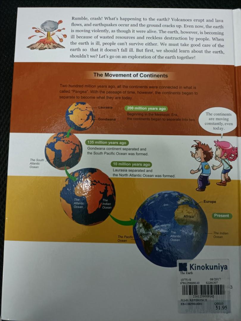 Science comic book (The EARTH), Hobbies & Toys, Books & Magazines ...