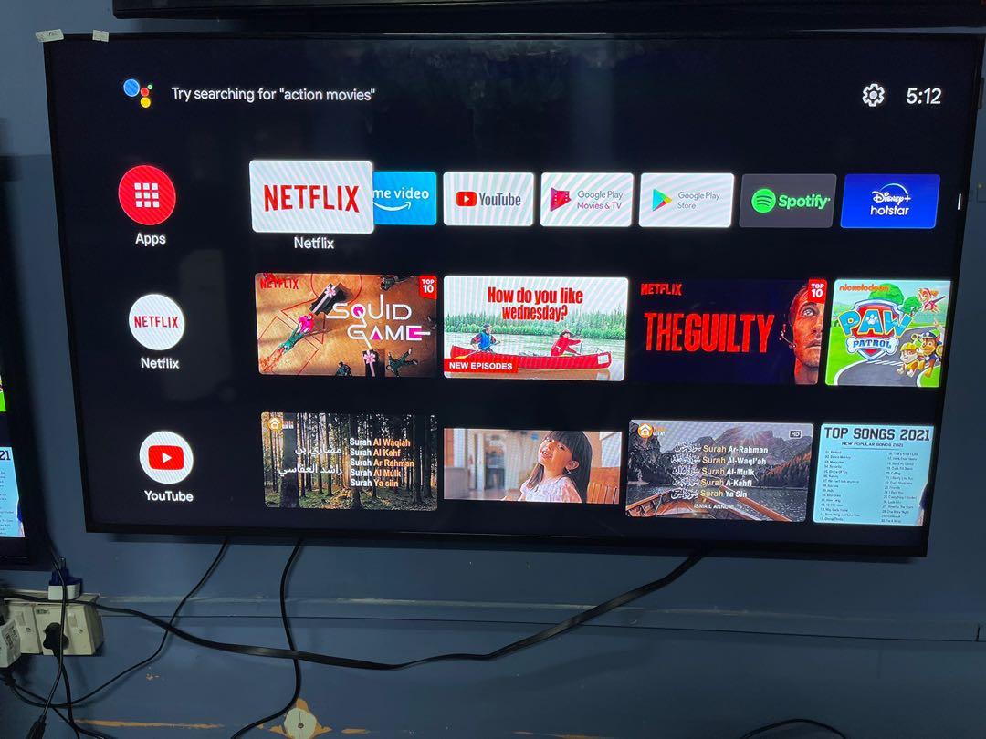 SHARP 60 inch Android 4k UHD LED, TV & Home Appliances, TV ...