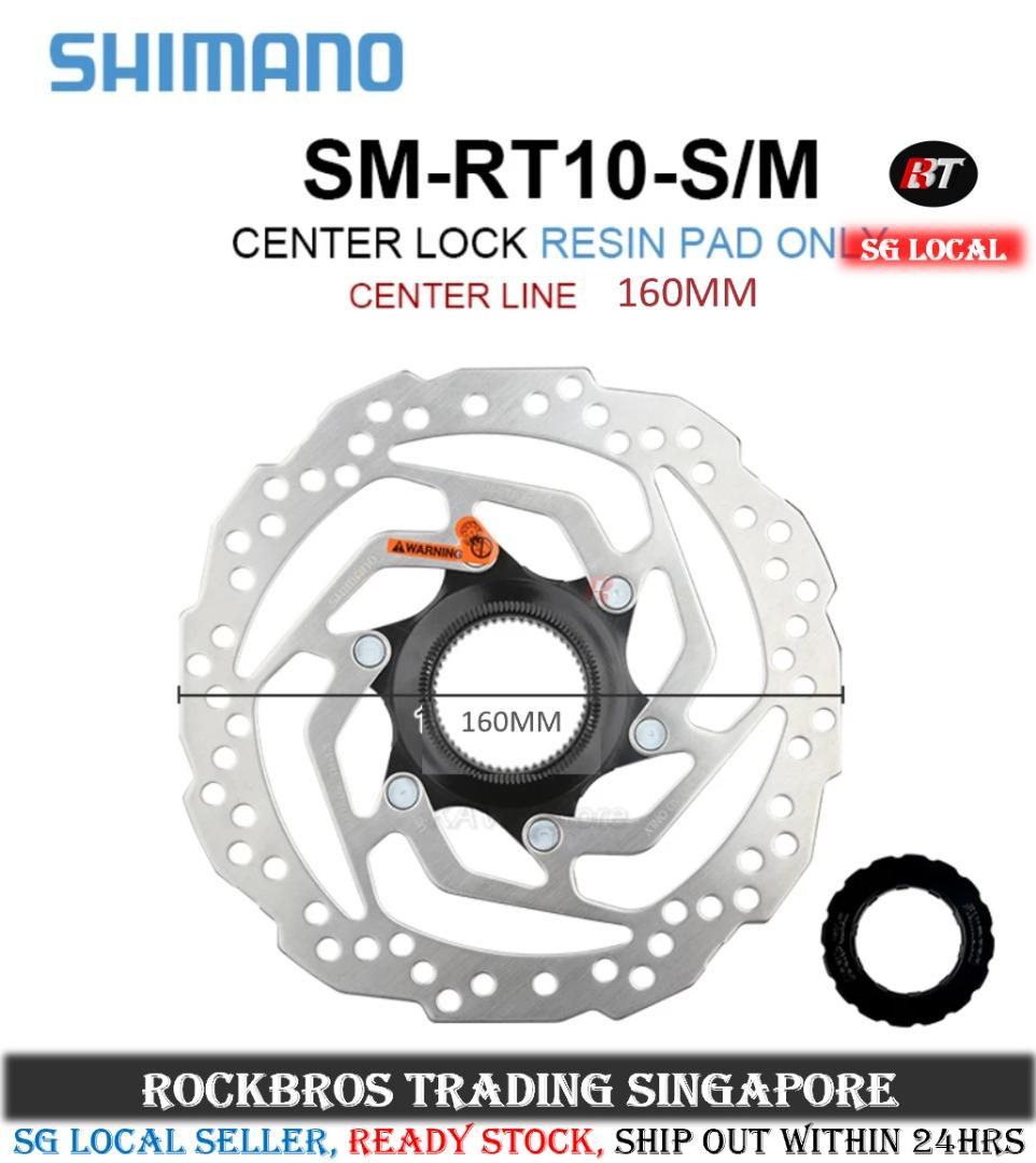 Shimano SM-RT10 centre lock rotor bicycle centre lock rotor, Sports ...