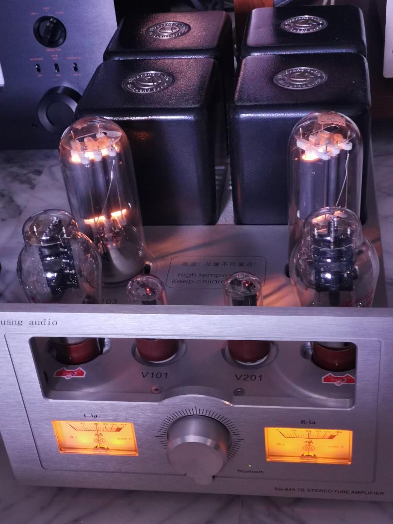 Shuguang SG-845 Vacuum Tube Amplifier 300B 845 single-ended Class A ...