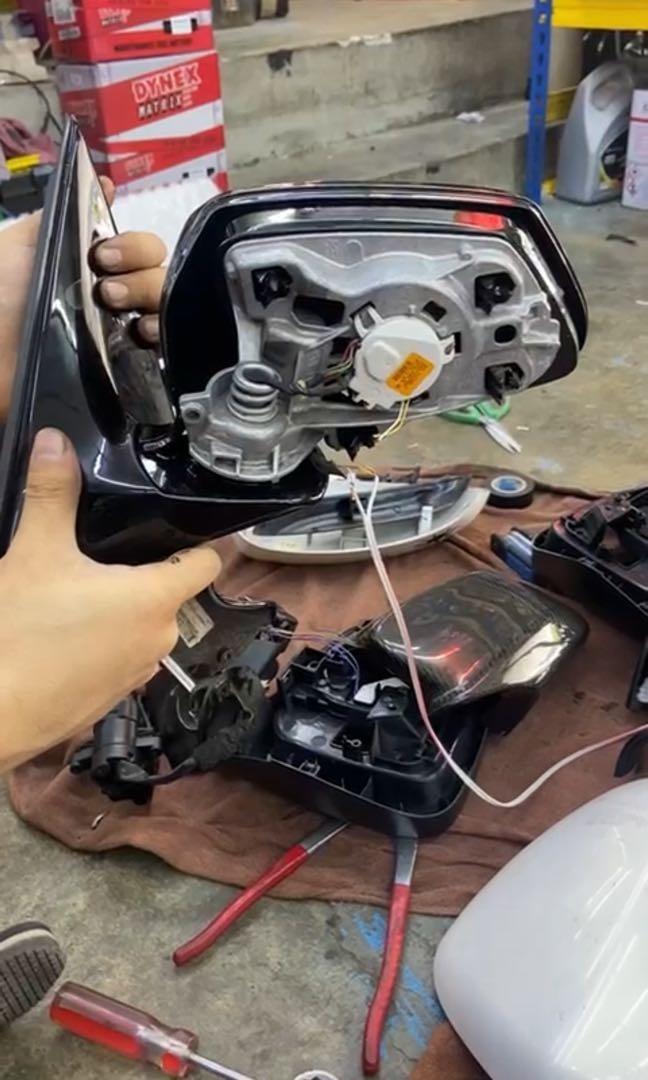 Side Mirror Motor Repair (Folding Mechanism Faulty), Car Accessories ...