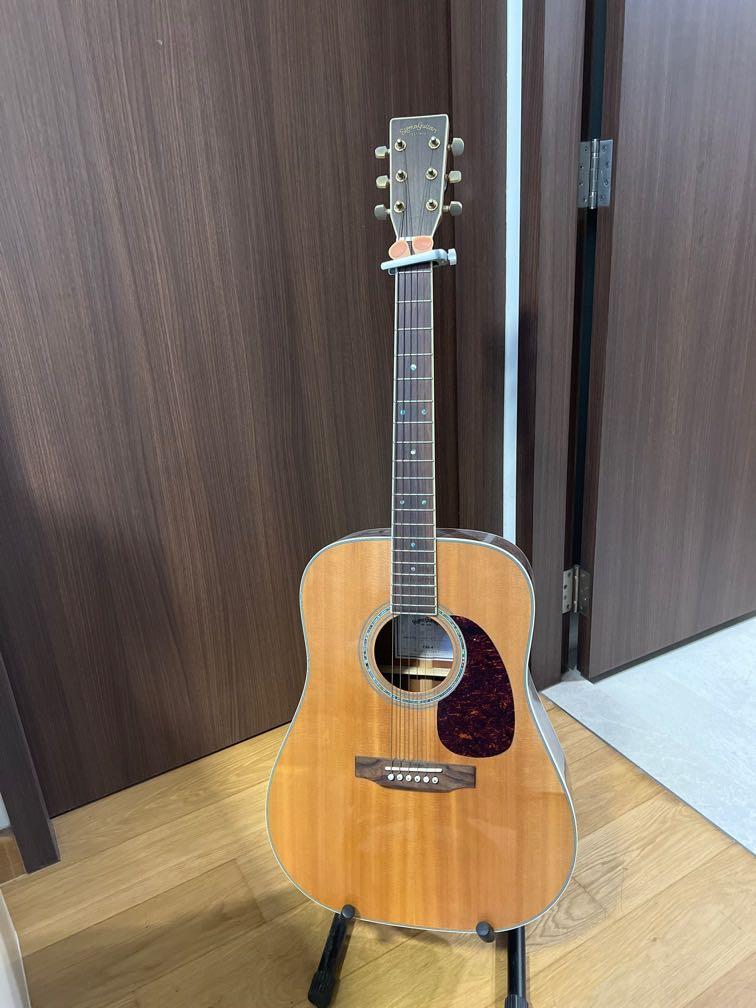 Sigma Guitar DM-4, Hobbies & Toys, Music & Media, Musical Instruments ...