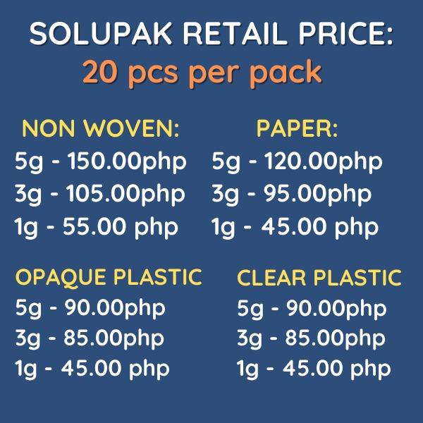 SILICA GEL DESICCANTS SOLUPAK BRAND, Hobbies & Toys, Stationary & Craft ...