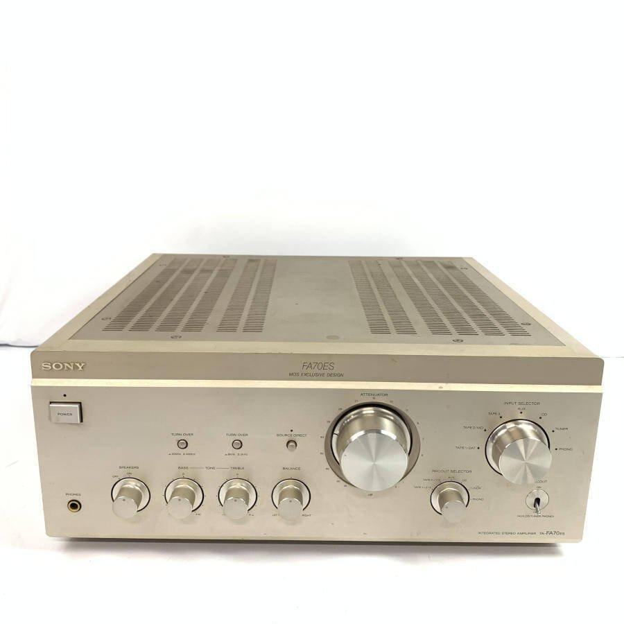 SONY TA-FA70ES 前置放大器, 音響器材, Soundbar、揚聲器、藍牙喇叭、耳擴 - Carousell