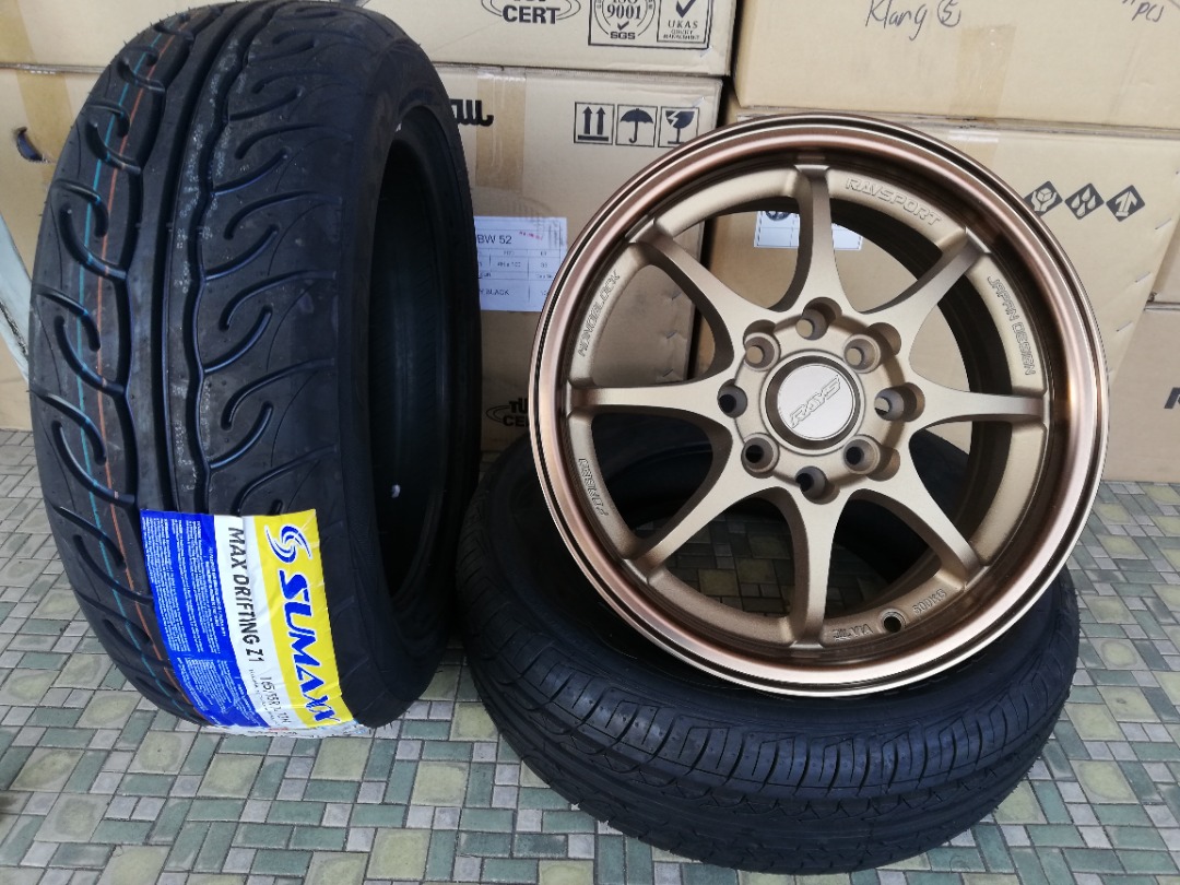 sport rim baru kancil kelisa viva 14 siap tayar baru 14, Auto ...