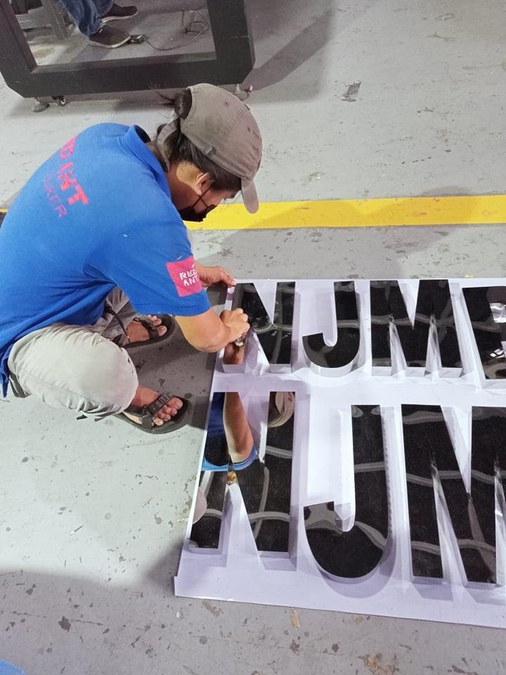 stainless signage / acrylic signage / build up signage /, Announcements ...