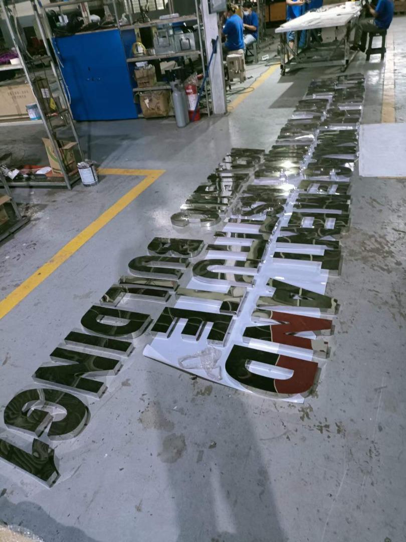 stainless signage / acrylic signage / build up signage /, Announcements ...