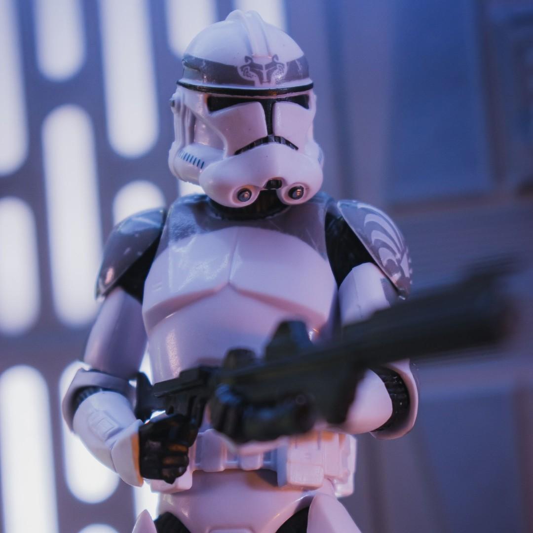 Star Wars Black Series Custom Wolfpack Clone Trooper, Hobbies & Toys ...