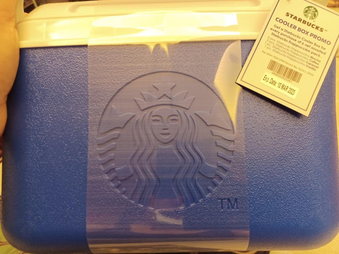 Starbucks Cooler Box with 6-set assorted Starbucks Frappuccino Bottles ...