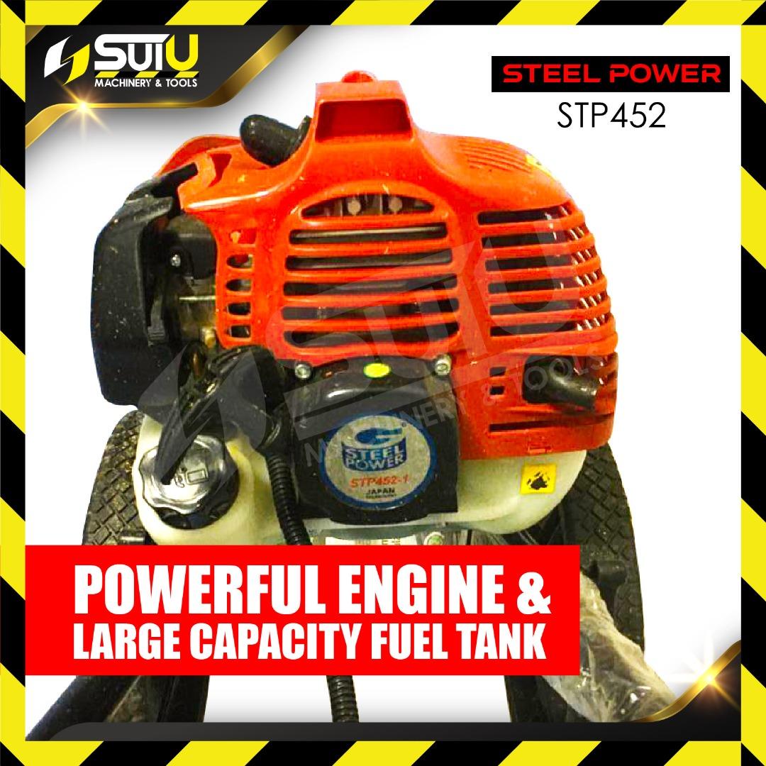 STEEL POWER STP452 / STP452-1 52CC 3HP 2-Stroke Gasoline Engine Wheel ...