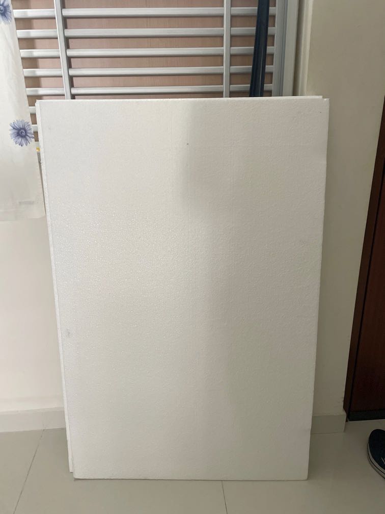 Styrofoam board. 110 by 72 by 2 cm, Hobbies & Toys, Stationery & Craft ...