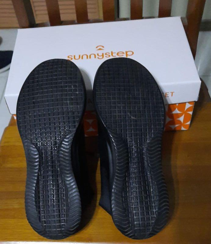 Sunnystep balance runner full black size 39, Women's Fashion, Footwear ...