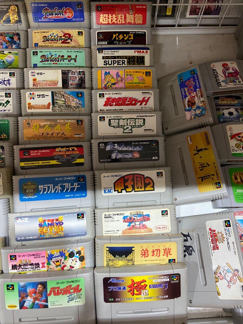 Super Famicom Cartridge original Japan SFC SNES, Video Gaming, Video ...