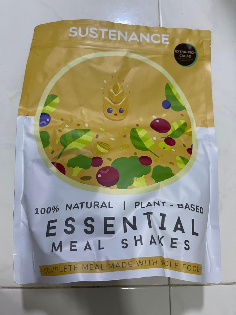 Sustenance (susty food) chocolate essential meal shake, Health ...
