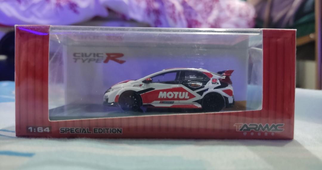 TARMAC WORKS 1/64 HONDA CIVIC TYPE R FK2 TCR MOTUL TOYCON 2017 SPECIAL ...