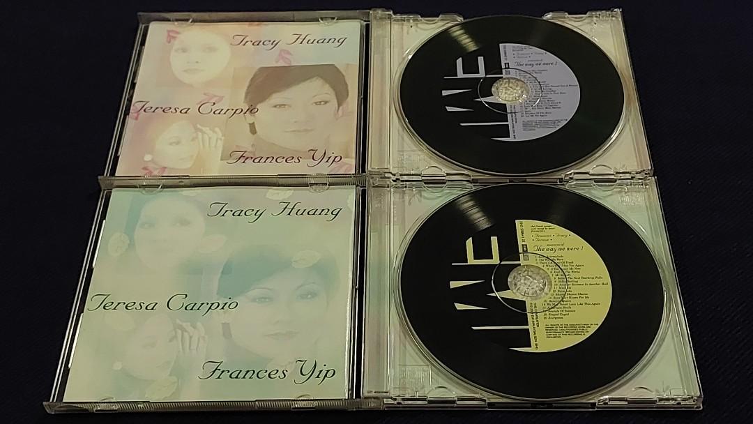 TERESA CARPIO | TRACY HUANG | FRANCES YIP | THE WAY WE WERE 1 & 2 CD EMI 2002, Hobbies & Toys ...