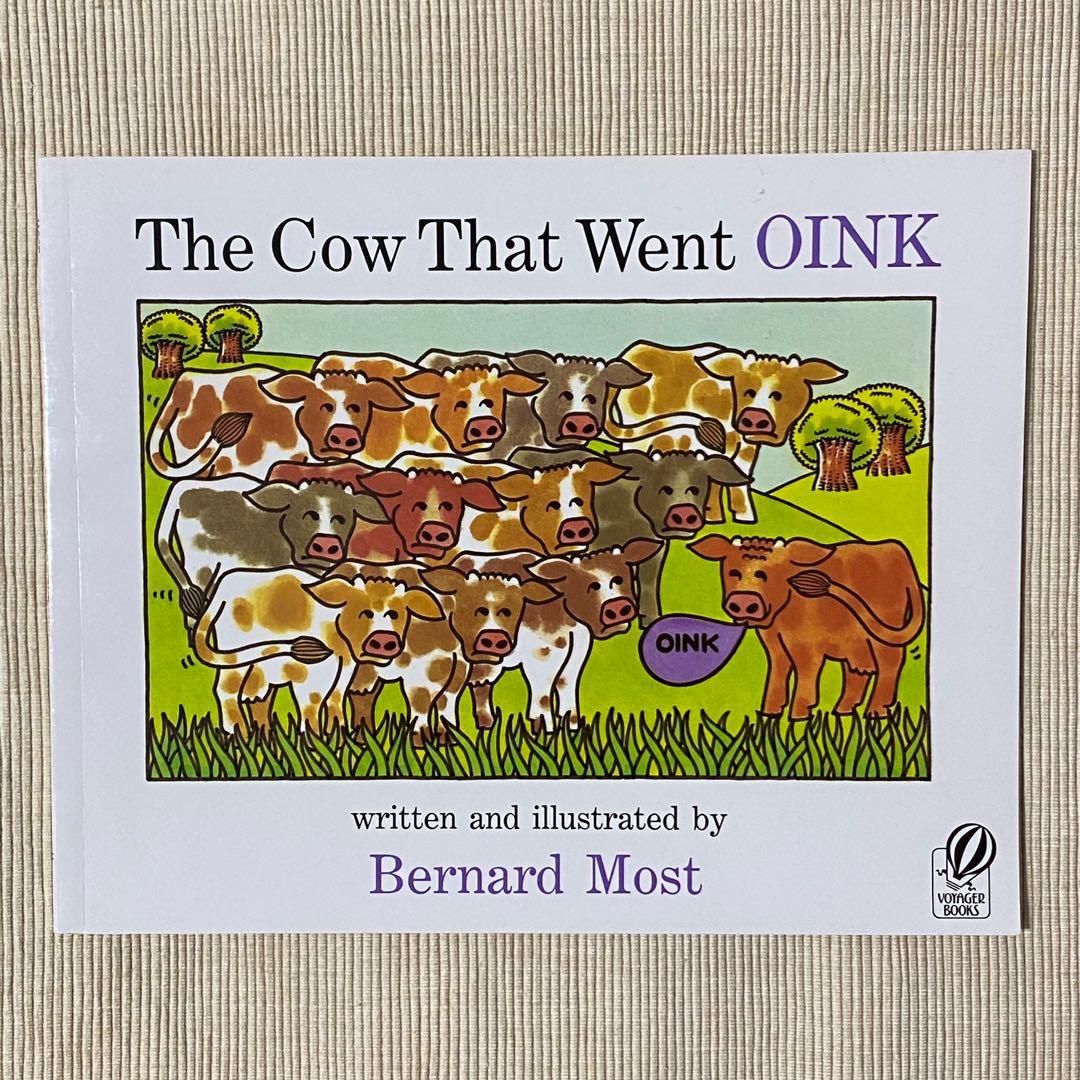 The Cow That Went Oink by Bernard Most, Hobbies & Toys, Books ...