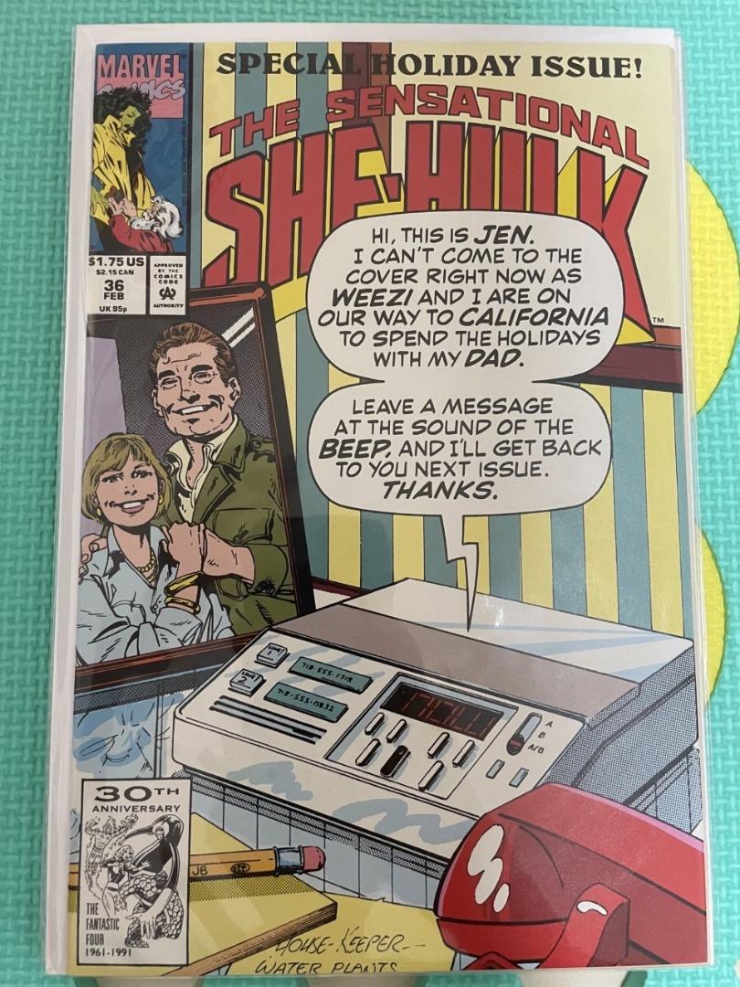 8x THE SENSATIONAL SHE-HULK COMICS LOT (MARVEL COMICS), Hobbies & Toys ...