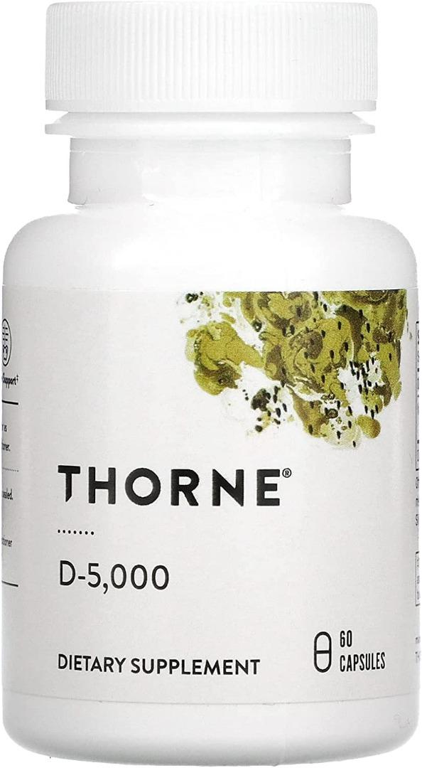 Thorne Research - Vitamin D-5000 - Vitamin D3 Supplement (5,000 Iu) For ...
