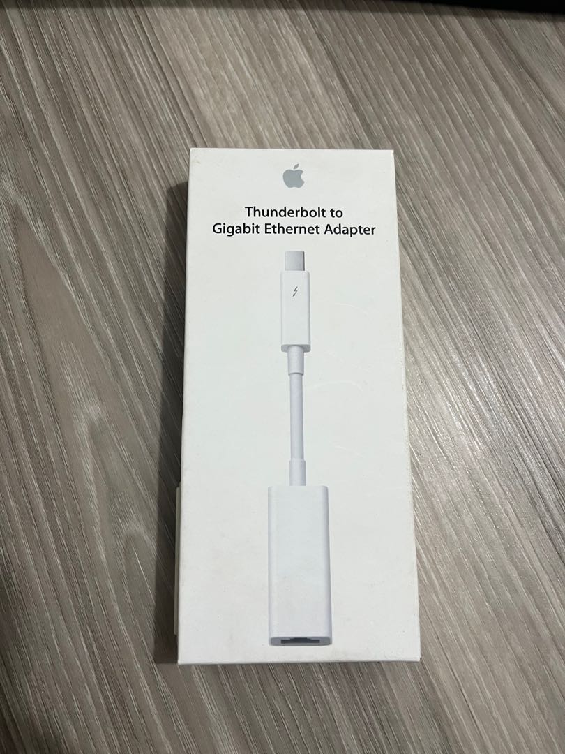 Thunderbolt To Gigabit Ethernet Adapter Computers Tech Parts Accessories Cables