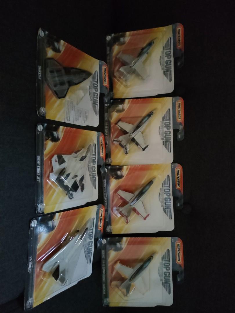 Top Gun Maverick matchbox darkstar, F-18, F-14, SU-57 FINAL LAST set ...