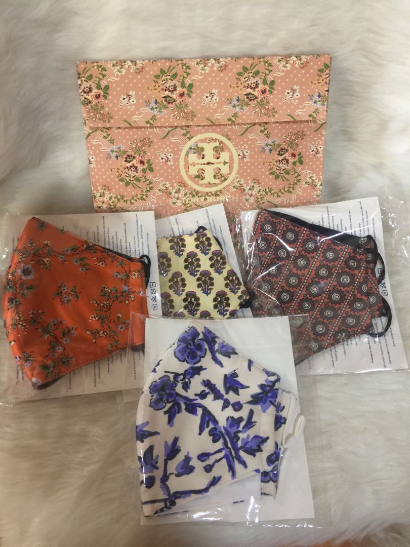 Tory Burch, Health & Nutrition, Face Masks & Face Shields on Carousell