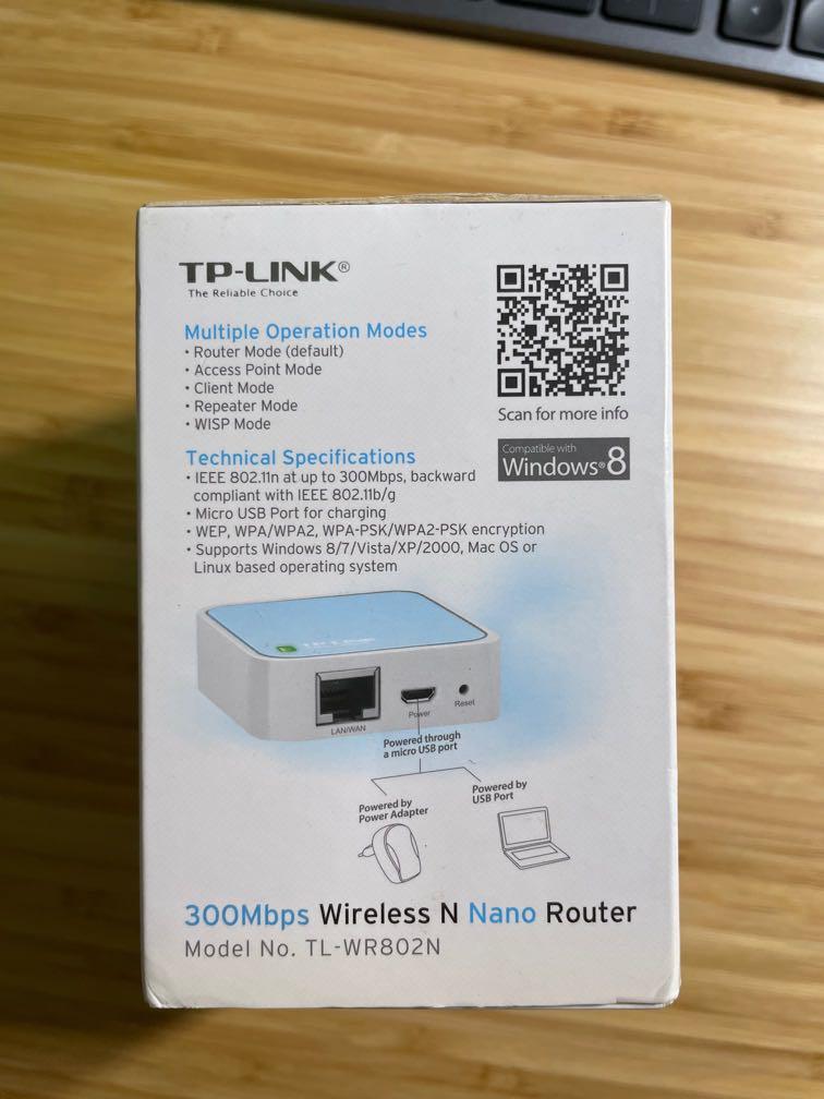 TP-Link Nano Wi-Fi Router, Computers & Tech, Parts & Accessories ...