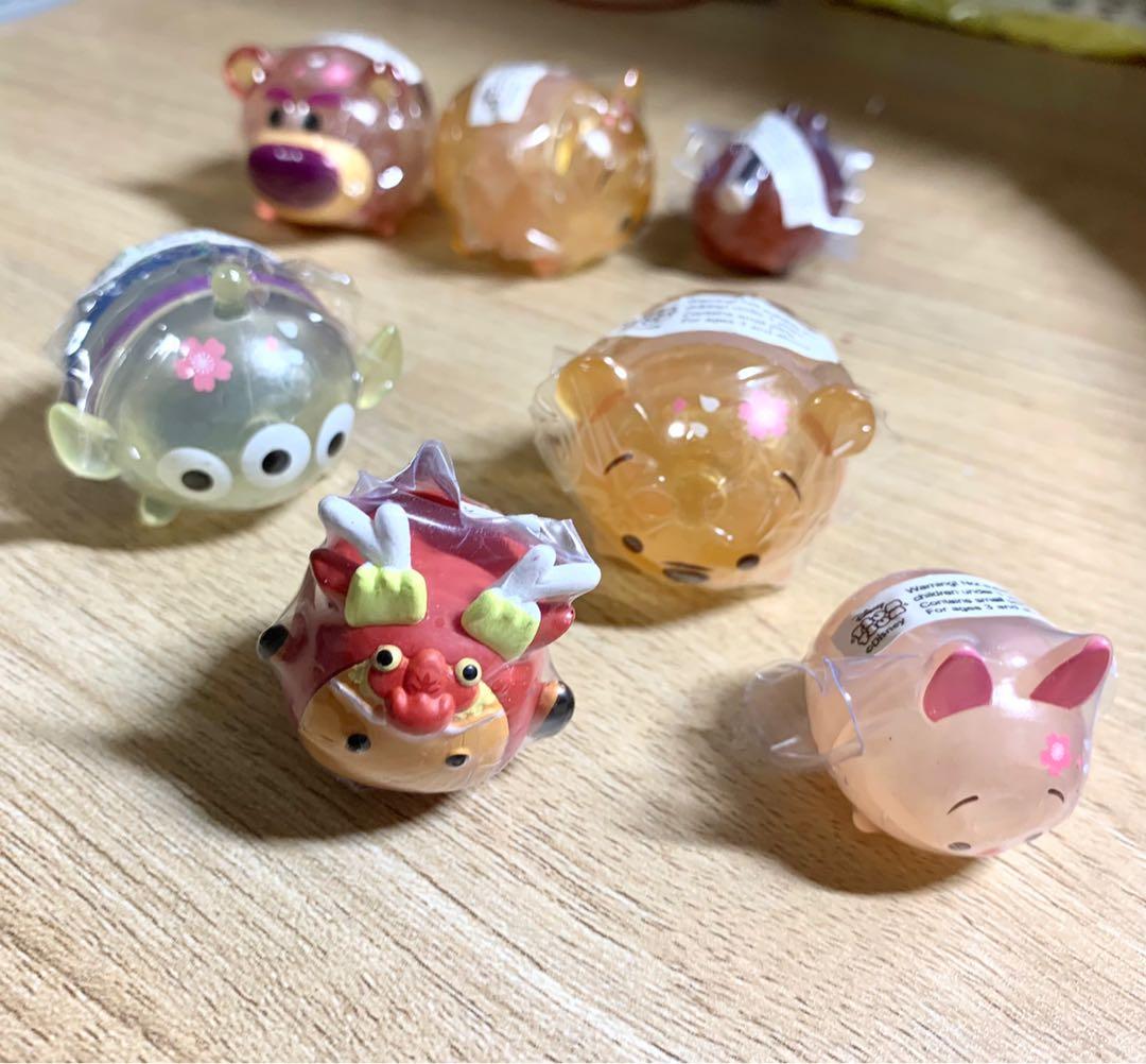 Tsum tsum golden Sakura Zodiac CPCM gold cow play cow moo Pooh Stitch ...
