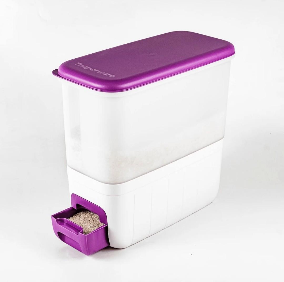 Tupperware Rice Smart Rice Keeper 10Kg, Furniture & Home Living ...