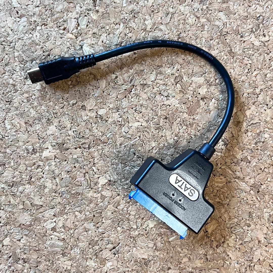 TYPE C to SATA 22 Pin High Speed Transfer Adapter Cable for 2.5" HDD ...