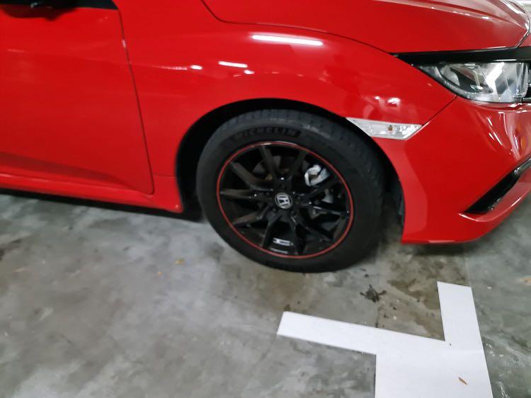 Type R replica rims, Car Accessories, Tyres & Rims on Carousell