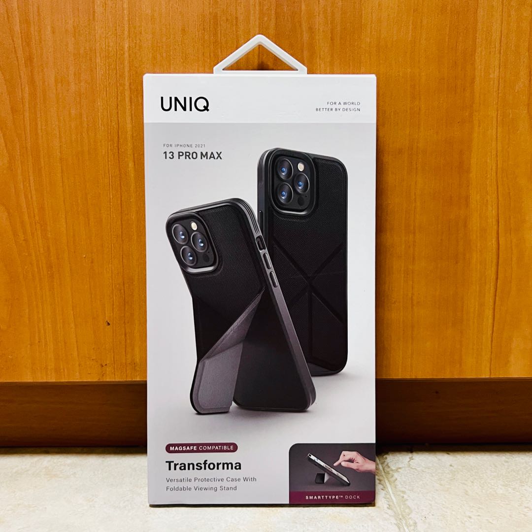 UNIQ Transforma (Black) for iPhone 13 Pro Max [MAGSAFE Compatible ...