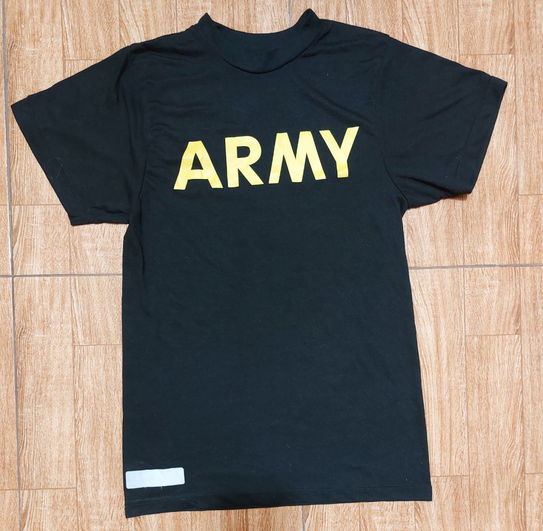 US Army PT/APFU shirt, Men's Fashion, Tops & Sets, Tshirts & Polo ...