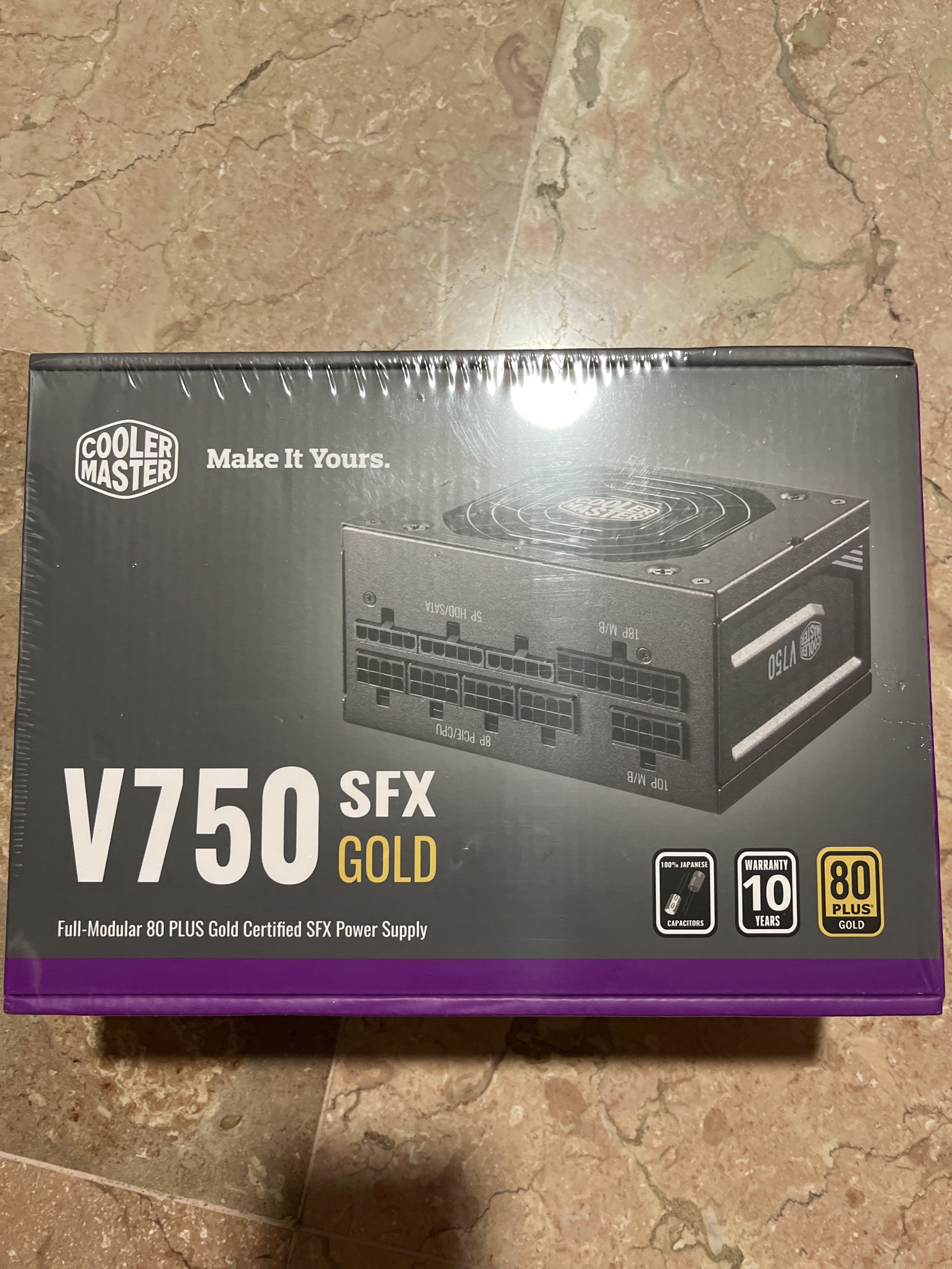 V750 SFX PSU Cooler master, Computers & Tech, Parts & Accessories ...