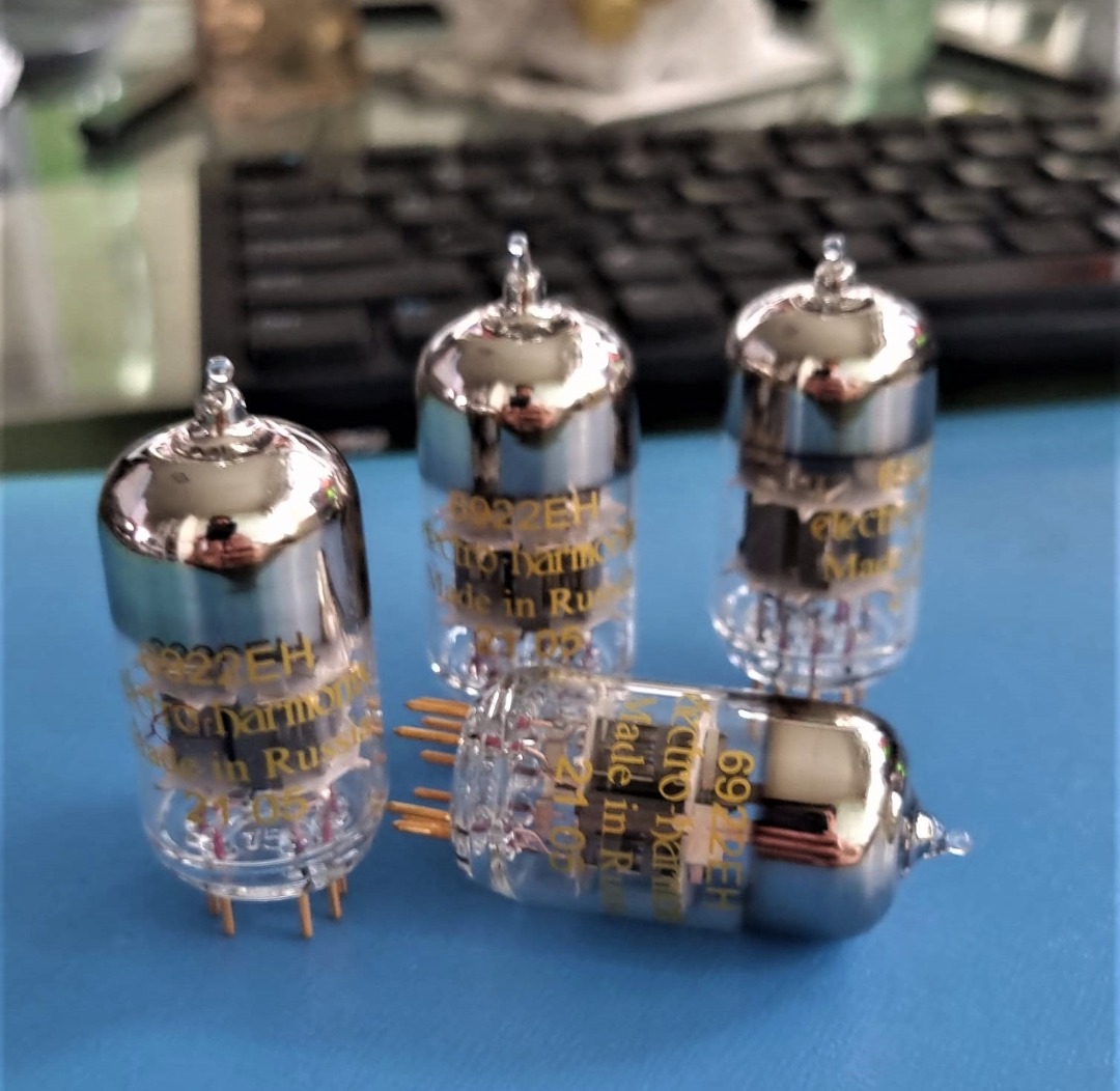 Vacuum Tubes 6922 | Amperex PQ, Electro Harmony, Beijing 6N11, Sovtek ...